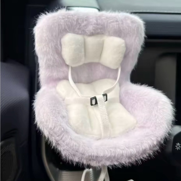 Accessories | Labubu Plush Car Seat Chair Combo 2 In 1 Purple Lavender ...